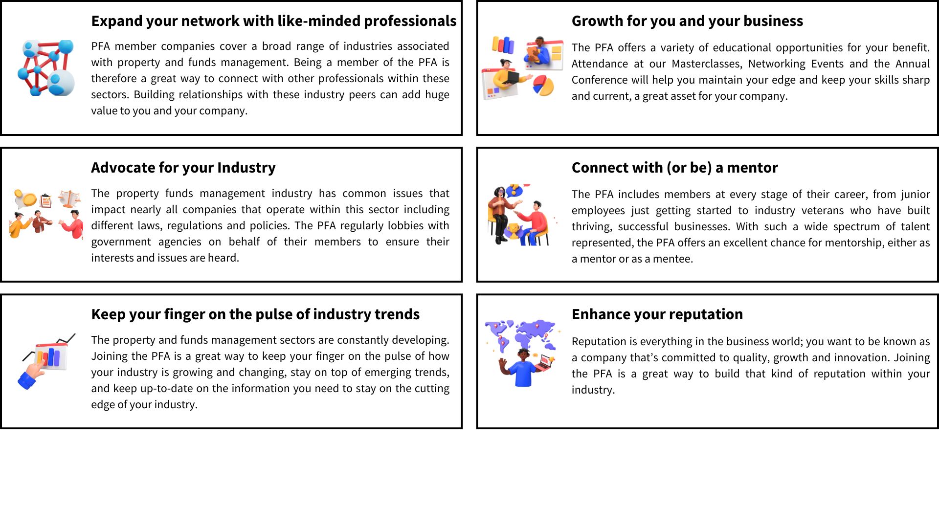 Membership Benefits | Property Fund Association Australia